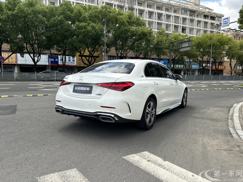 南京二手奔驰C级 C200L 2022款 1.5T 自动 运动版 (国Ⅵ) -第一车网