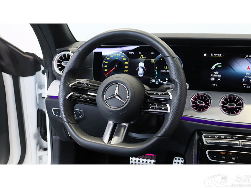 上海二手奔驰E级Coupe E260 [进口] 2021款 2.0T 自动 改款轿跑 -第一车网